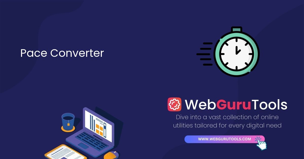 Pace Converter | Convert Between min/km, s/m, and min/mi